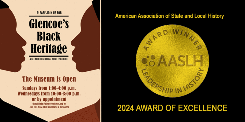 2024 Leadership in History Award – Glencoe Historical Society